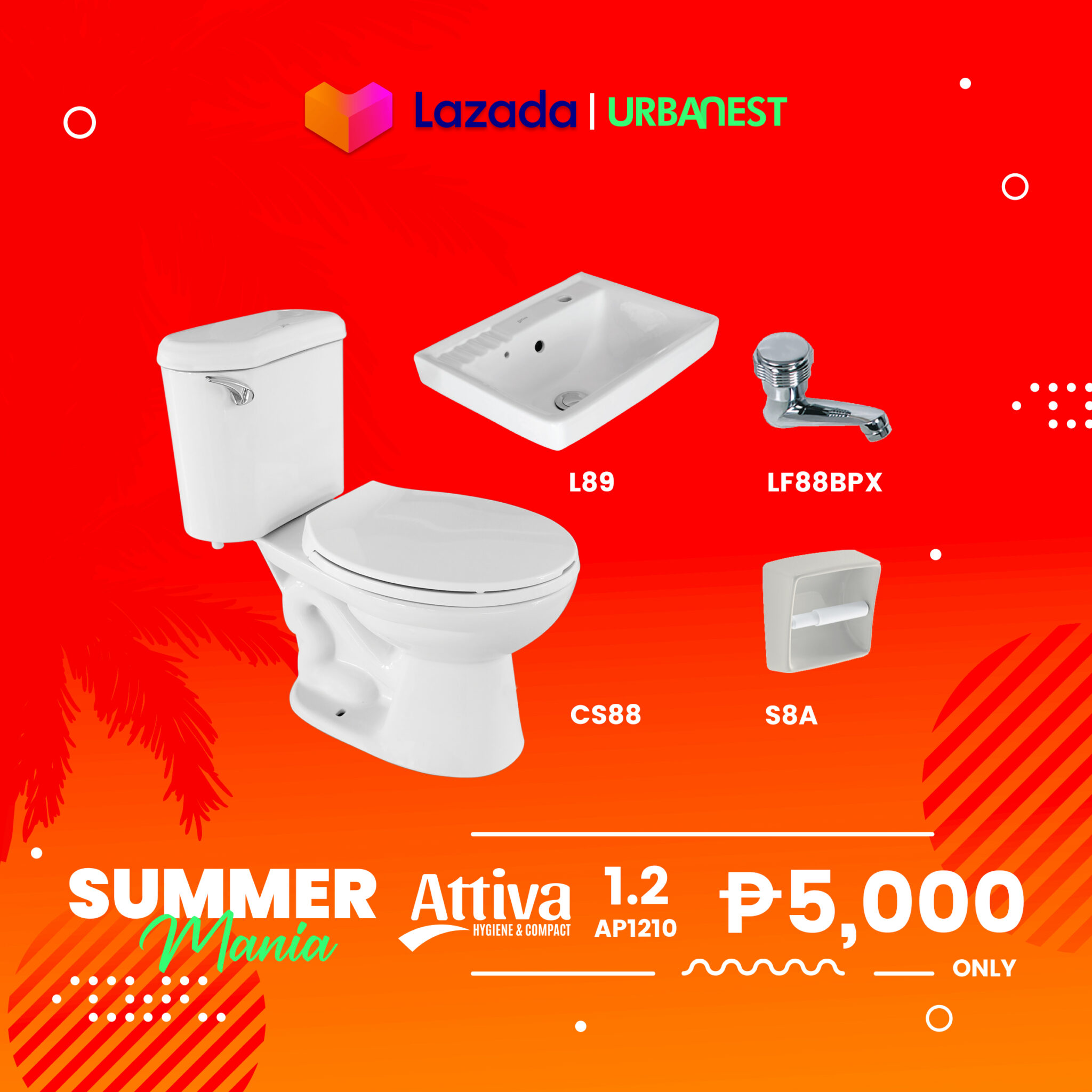 Attiva 1.2 - HCG Bathroom Fixtures Online Shop