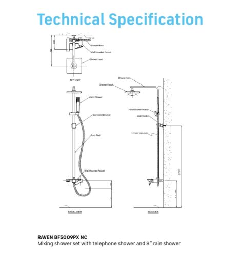 HCG-Exposed Shower – HCG Bathroom Fixtures Online Shop