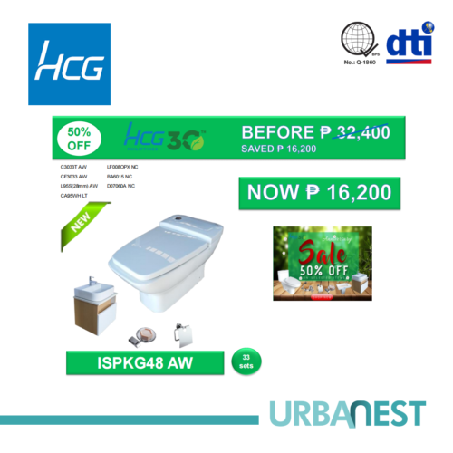 HCG Bathroom Fixtures Online Shop – One-stop Bathroom Fixtures Online Shop